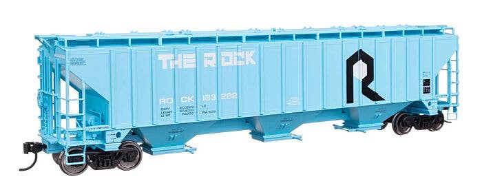 Walthers - 57' Trinity 4750 3-Bay Covered Hopper - Ready to Run - Rock ...