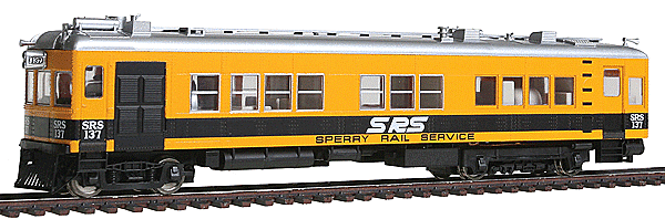 Walthers - 58' Sperry Rail Detector Car - Standard DC - Sperry Rail ...