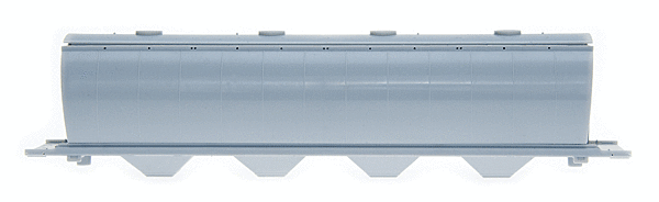 Intermount - 59' 4-Bay Cylindrical Covered Hopper w/Round Hatches - Kit ...