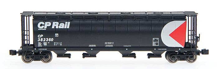 Intermount - 59' 4-Bay Cylindrical Covered Hopper w/Round Hatches - Ready to Run - Canadian ...