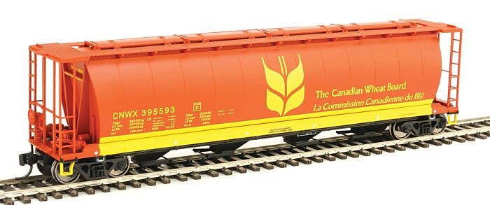 Walthers - 59' Cylindrical Hopper - Ready to Run - Canadian Wheat Board ...