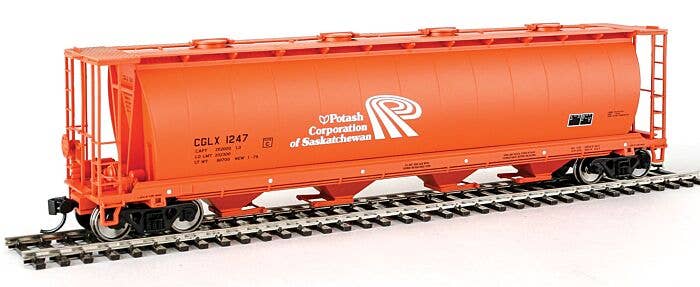 Walthers - 59' Cylindrical Hopper - Ready to Run - Potash Corp. of ...