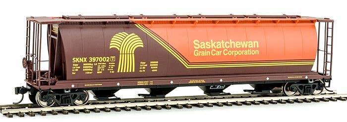 Walthers - 59' Cylindrical Hopper - Ready to Run - Saskatchewan Grain ...