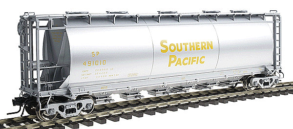 Atlas O - 6-Bay Cylindrical Covered Hopper - 2-Rail - Southern Pacific ...