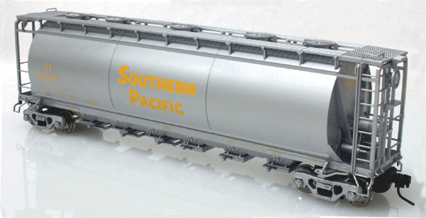 Atlas O - 6-Bay Cylindrical Covered Hopper - 3-Rail - Southern Pacific ...