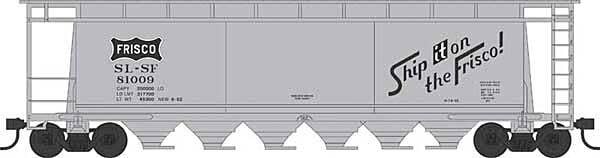 Bowser - 6-Bay Cylindrical Covered Hopper - Ready to Run - Executive Line - St. Louis-San ...