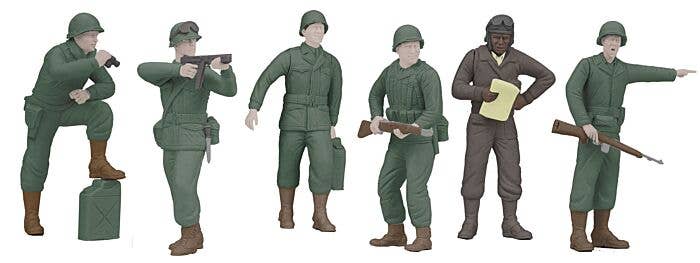 MTH - 6-Piece Figure Set - #7 Army - 507-3011059