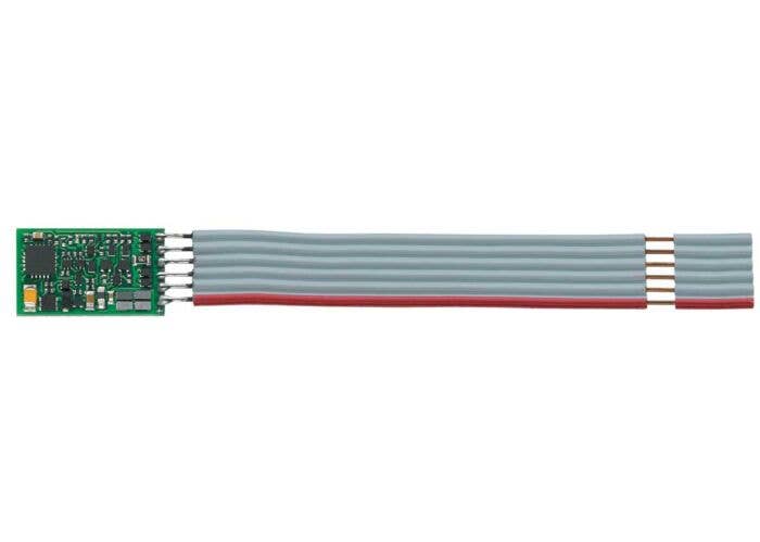 Trix - 6-Pin DCC Control-Only Decoder - Dual-Mode, 500mA Motor Current ...