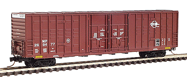 Microtrain 60 Boxcar Excess Height W Double Plug Door Waffle Side