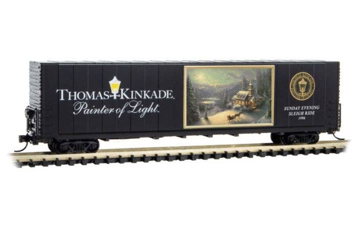 MicroTrain - 60' Excess-Height Double-Door Boxcar Lighted - Ready to ...