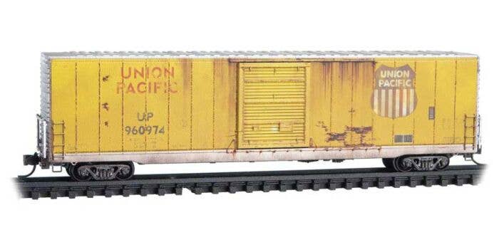 MicroTrain - 60' Excess Height Single-Door Boxcar with Riveted Sides ...