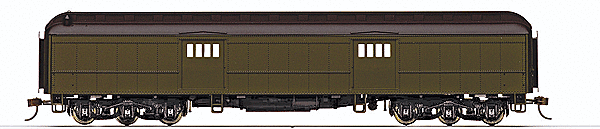 Rivarossi - 60' Heavyweight Baggage Car - Unlettered, Painted Pullman ...