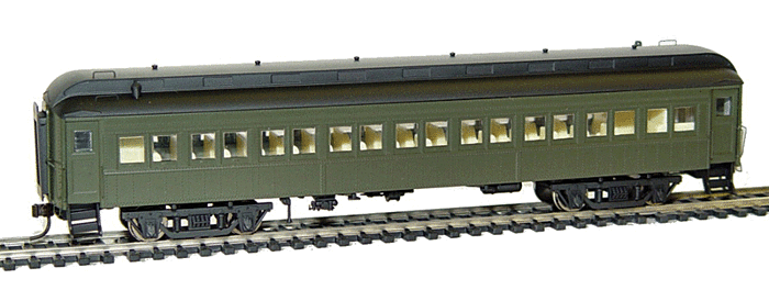 Rivarossi - 60' Heavyweight Coach - Ready to Run - Painted, Unlettered ...
