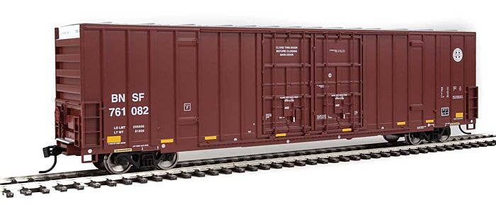 Walthers 60 High Cube Plate F Boxcar Ready To Run Bnsf 761082