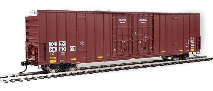 Walthers - 60' High-Cube Plate F Boxcar - Ready to Run - TTX TOBX ...