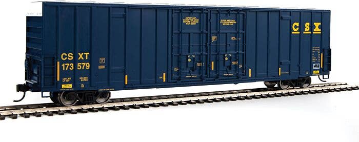 Walthers - 60' High Cube Plate F Boxcar - Ready to Run - CSX ...