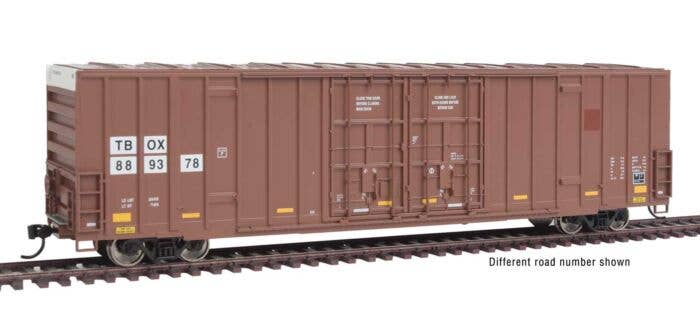 Walthers 60 High Cube Plate F Boxcar Ready To Run Tbox 889550