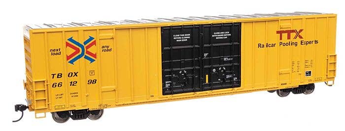 Walthers - 60' High Cube Plate F Boxcar - Ready to Run - TTX #661298 ...