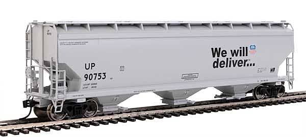 Walthers - 60' NSC 5150 3-Bay Covered Hopper - Ready to Run - Union ...