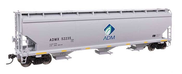 Walthers - 60' NSC 5150 3-Bay Covered Hopper - Ready to Run - Archer ...