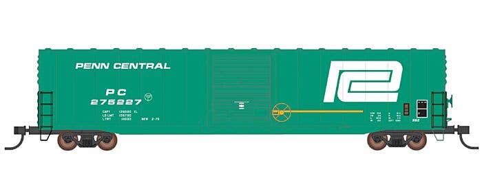 Intermount - 60' PS-1 Single-Door Boxcar - Ready to Run - Penn Central ...