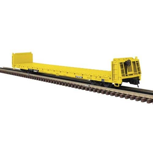 Atlas O - 62' Short Bulkhead Flatcar - 2-Rail - Ready to Run - Trainman ...