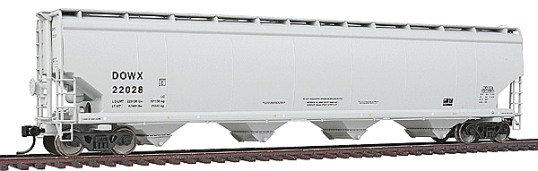 Walthers - 64' Plastic Pellet Hopper (National 6200) - Ready to Run - Platinum Line(TM) - Dow ...