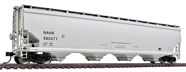 Walthers - 64' Plastic Pellet Hopper (National 6200) - Ready to Run ...