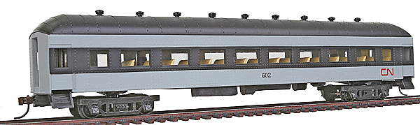 Model Pwr - 67' Harriman Coach w/Interior - Canadian National (gray ...