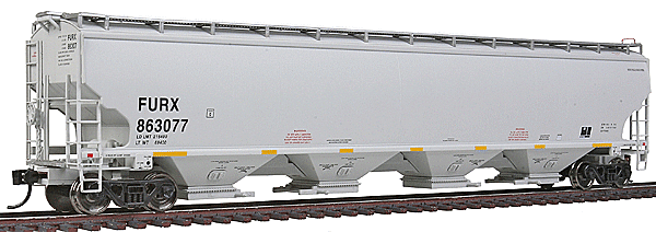 Walthers - 67' Trinity 6351 4-Bay Covered Hopper - Ready to Run - First ...