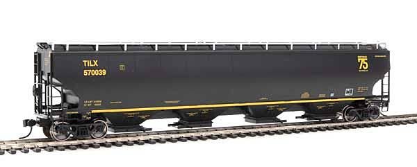 Walthers - 67' Trinity 6351 4-Bay Covered Hopper - Ready to Run ...