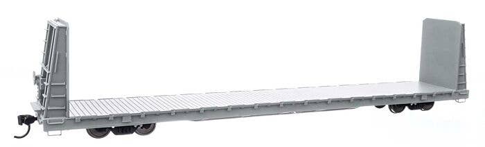 Walthers - 68' Bulkhead Flatcar - Ready to Run - Undecorated - 910-50600