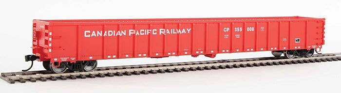 Walthers - 68' Railgon Gondola - Ready To Run - Canadian Pacific #355008 - 910-6405
