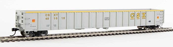 Walthers - 68' Railgon Gondola - Ready To Run - CSXT #491015 - 910-6413