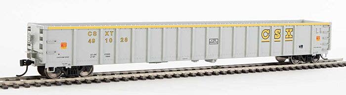 Walthers - 68' Railgon Gondola - Ready To Run - CSXT #491028 - 910-6414
