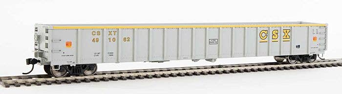 Walthers - 68' Railgon Gondola - Ready To Run - CSXT #491062 - 910-6416