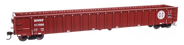 Walthers - 68' Railgon Gondola - Ready To Run - BNSF Railway #517898 - 910-6462