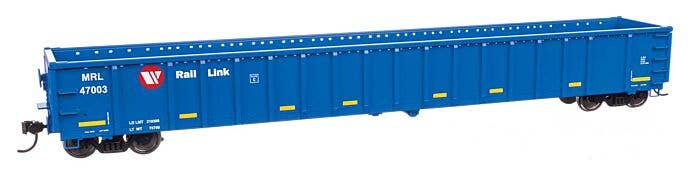 Walthers - 68' Railgon Gondola - Ready To Run - Montana Rail Link #47003 - 910-6473