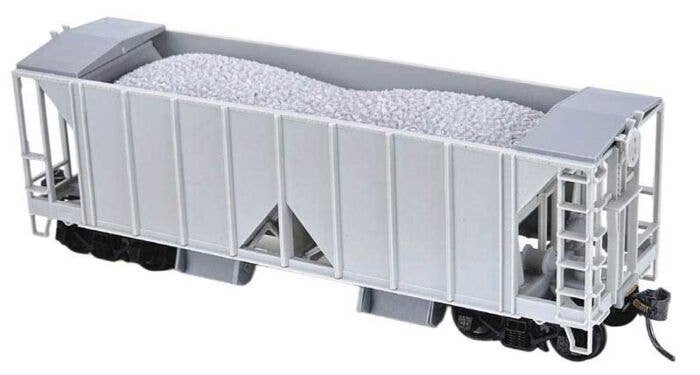Bowser - 70-Ton 2-Bay Ballast Hopper - Kit - Undecorated - Open Side ...