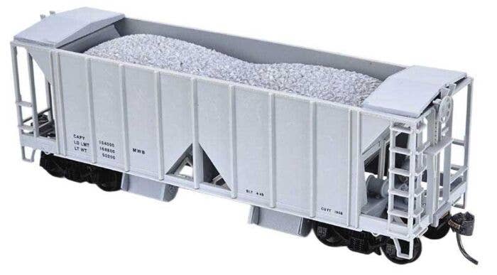 Bowser - 70-Ton 2-Bay Ballast Hopper - Kit - Data Only - Open Side ...