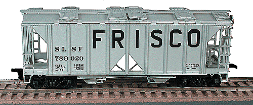 Bowser - 70-Ton 2-Bay Open-Side Covered Hopper - Kit - St. Louis - San ...