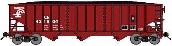 Bluford - 70-Ton 3-Bay 14-Panel Hopper w/Load 3-Pack - Ready to Run ...