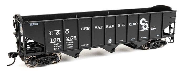 Walthers - 70-Ton AAR 3-Bay Open Hopper - Ready to Run - Chesapeake ...