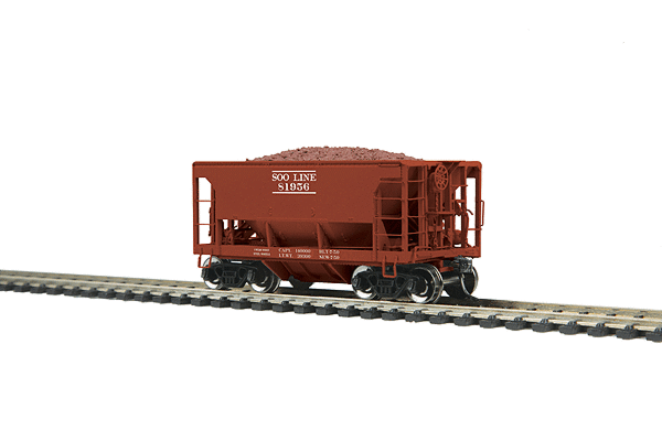 MTH - 70-Ton Center-Discharge Ore Car - Ready to Run - Soo Line 81956 ...