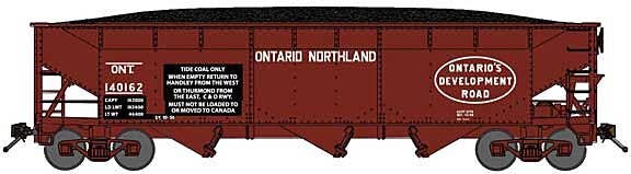 Bluford - 70-Ton Offset-Side 3-Bay Hopper w/Load - Ready to Run ...