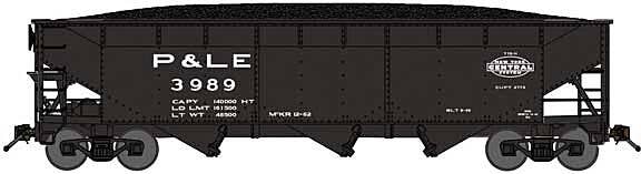 Bluford - 70-Ton Offset-Side 3-Bay Hopper w/Load - Ready to Run ...