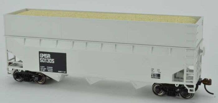 Bowser - 70-Ton Offset-Side Wood Chip Hopper with Flat Side Extensions ...