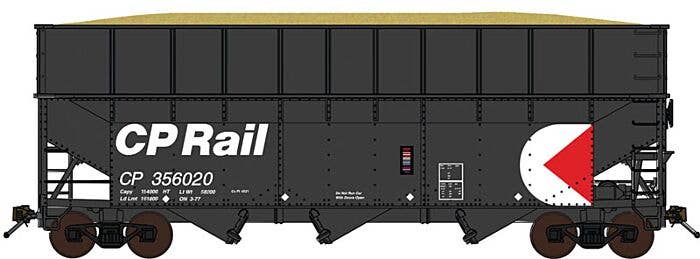 Bowser - 70-Ton Offset-Side Wood Chip Hopper with Ribbed Side ...