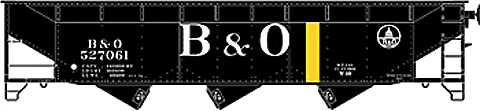 Bowser - 70-Ton Offset Hopper Assembled w/Knuckle Couplers - Baltimore ...