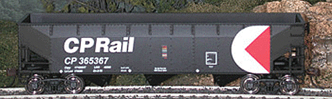 Bowser - 70-Ton Offset Hopper Assembled w/Knuckle Couplers - Canadian ...